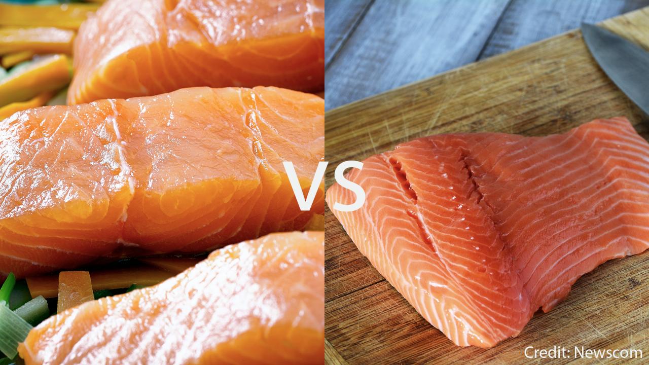What should you look for when buying frozen fish?