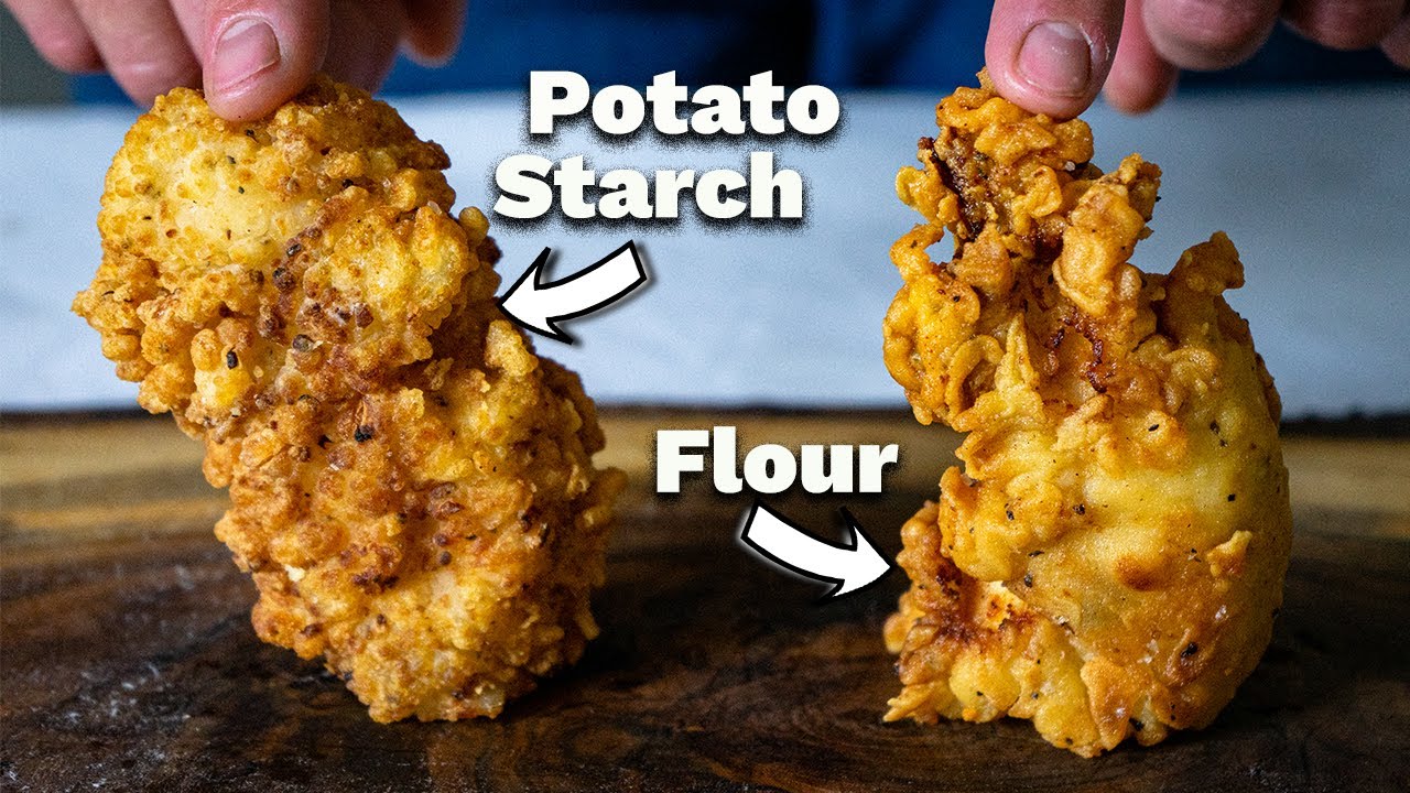 What starch is best for frying?