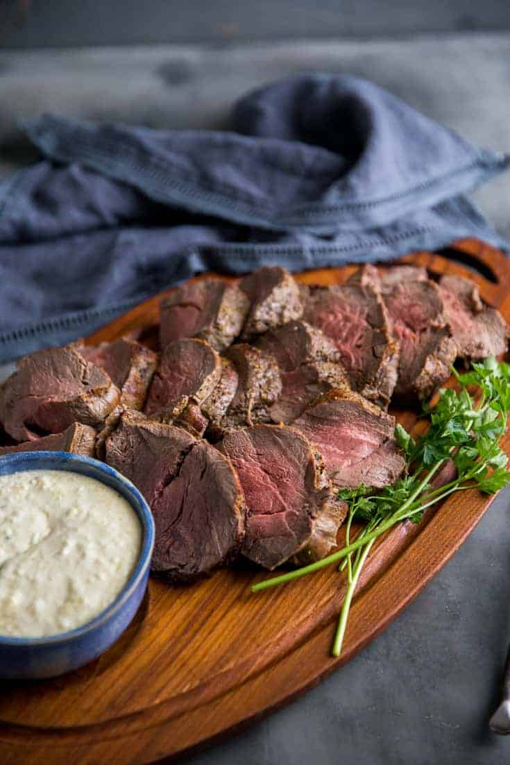 What temperature should you cook a beef tenderloin?