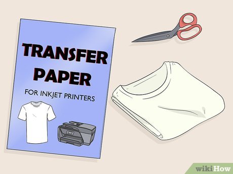 What type of paper is used for iron on transfers?