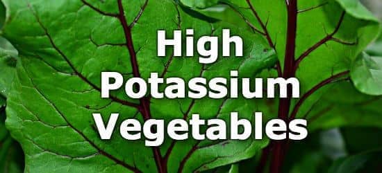 What veggie is highest in potassium?