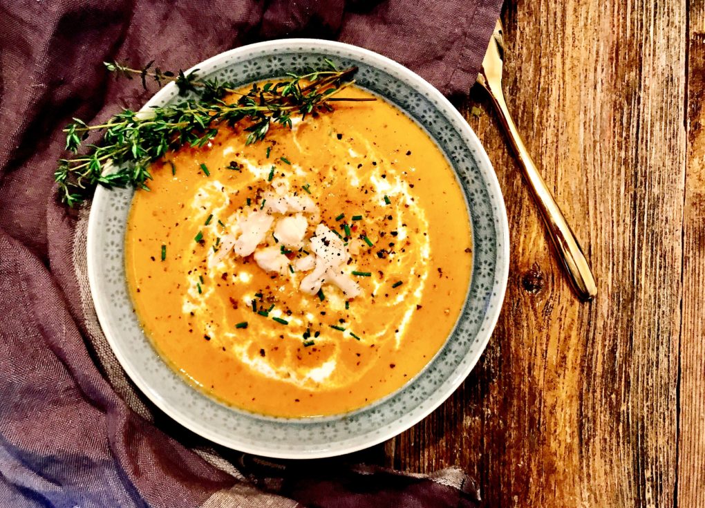 What wine is in lobster bisque?