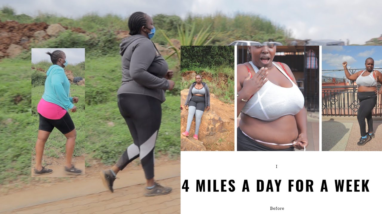 What would happen if I walked 4 miles a day?