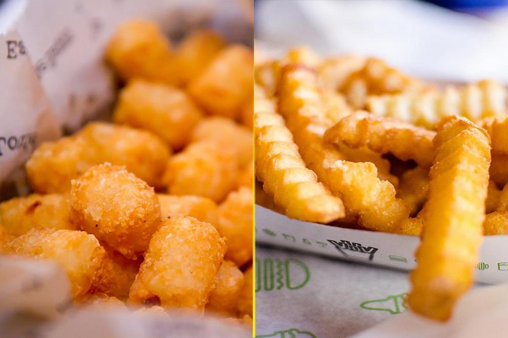 What's worse tater tots or french fries?