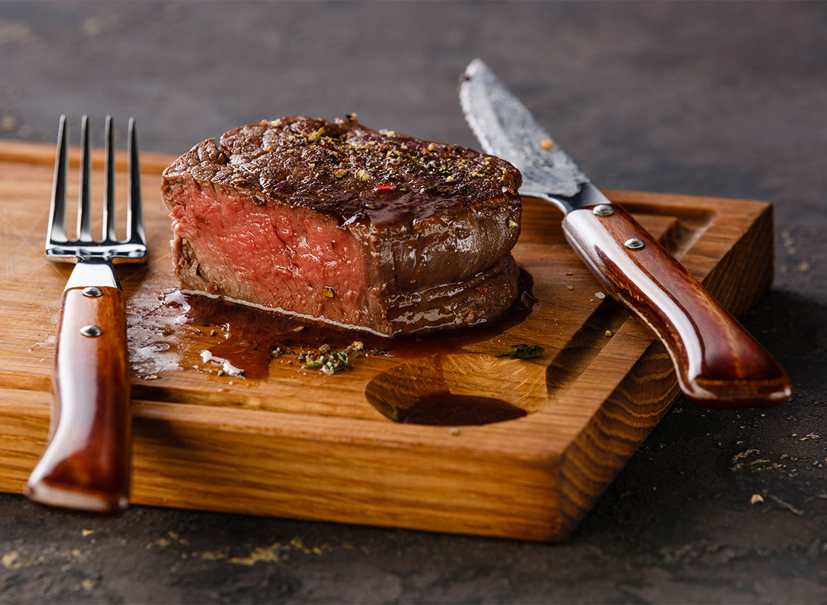 When should you season filet mignon?