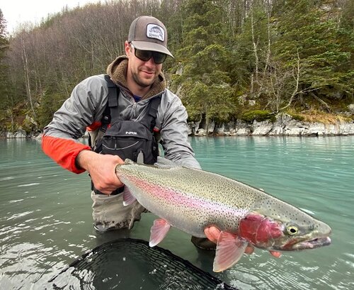 Where are the biggest trout in Alaska?