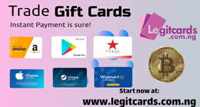 Where can I redeem a gift card in Nigeria?
