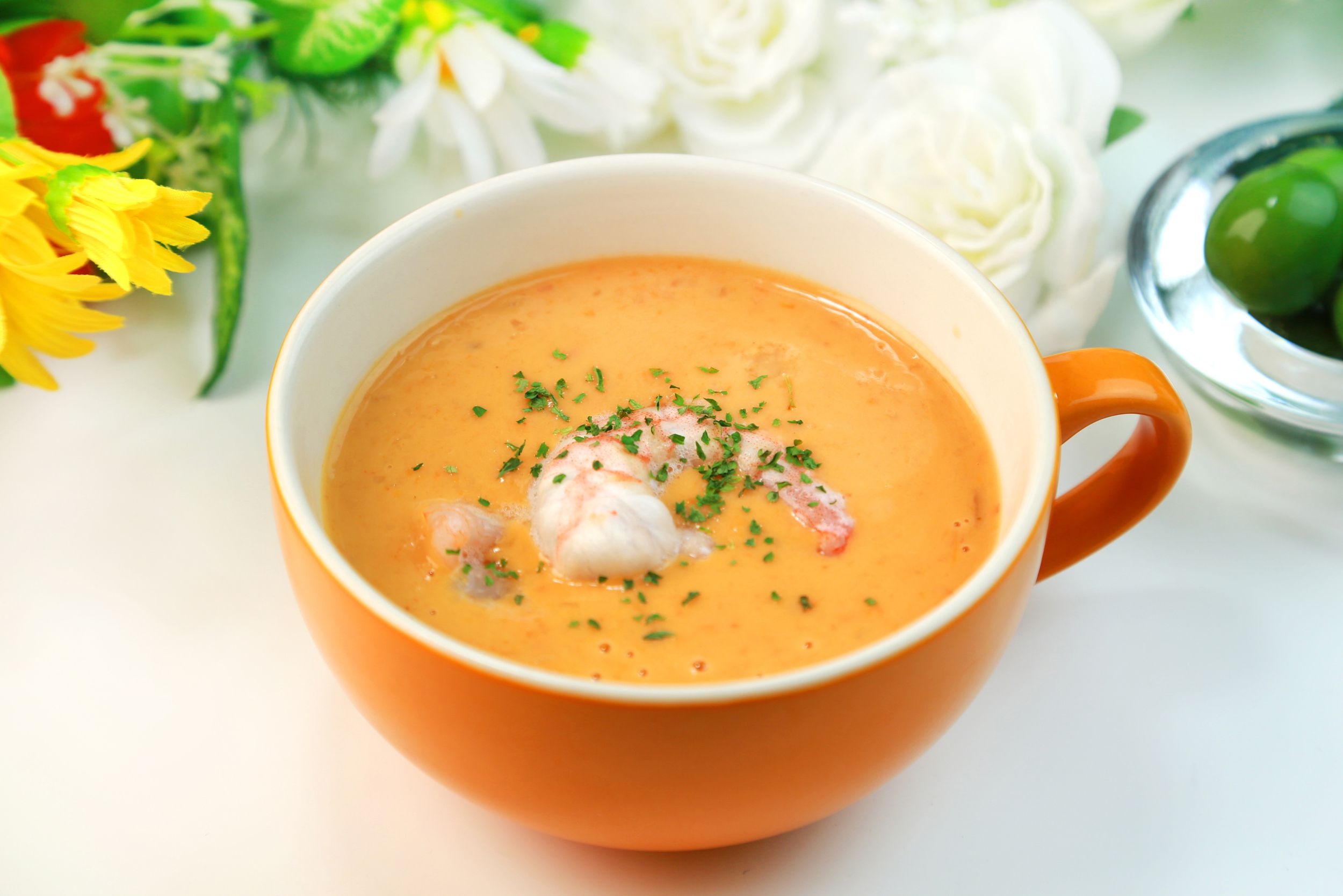 Where does the word bisque come from?