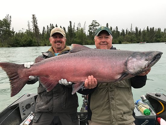 Where is the best fishing on the Kenai River?