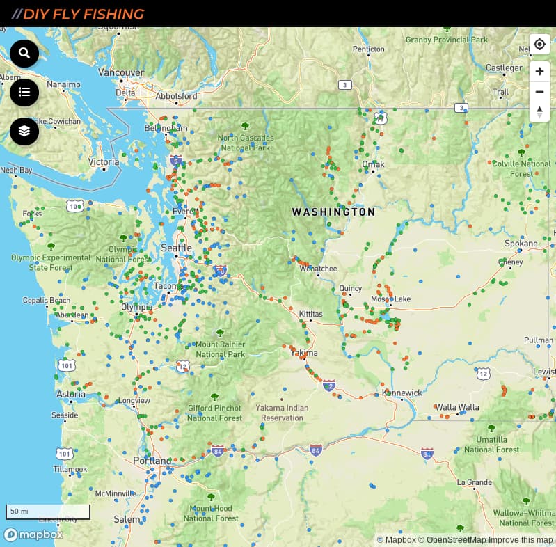 Where is the best trout fishing in Washington State?
