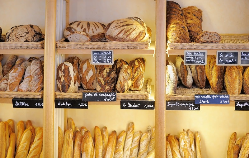 Which breads are French?