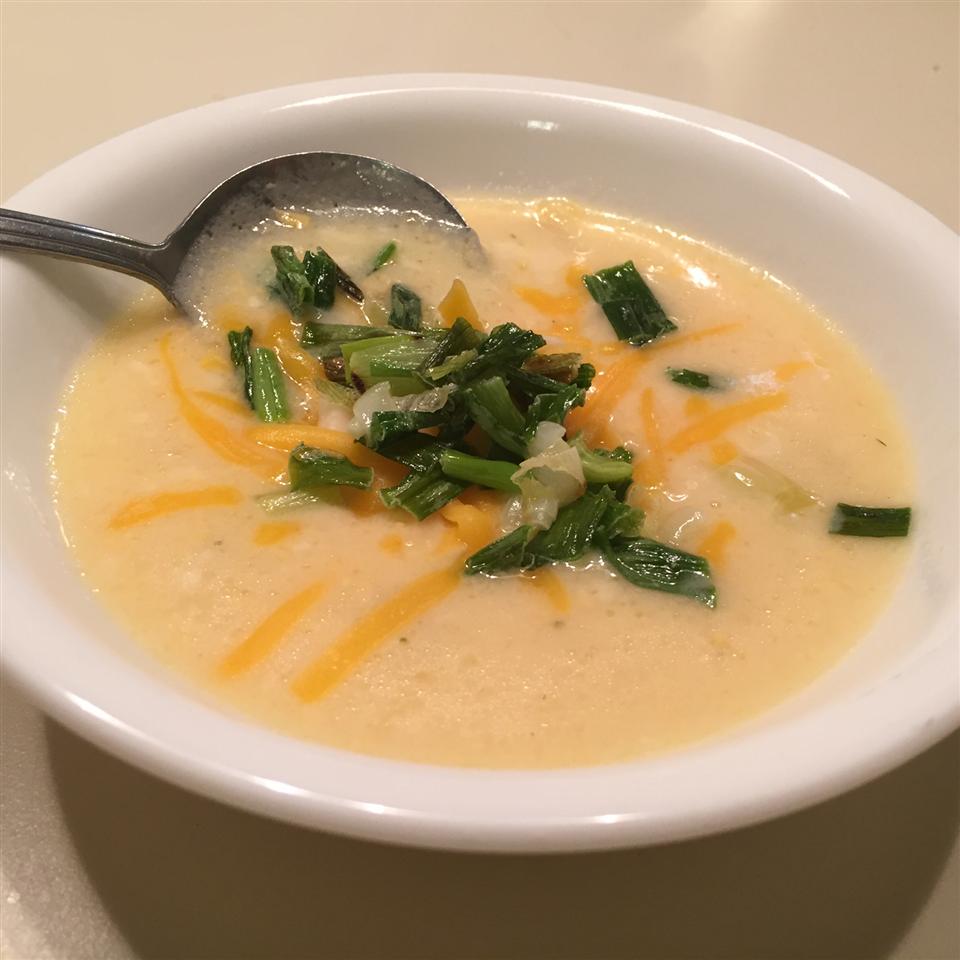 Which cheese is used in soups?