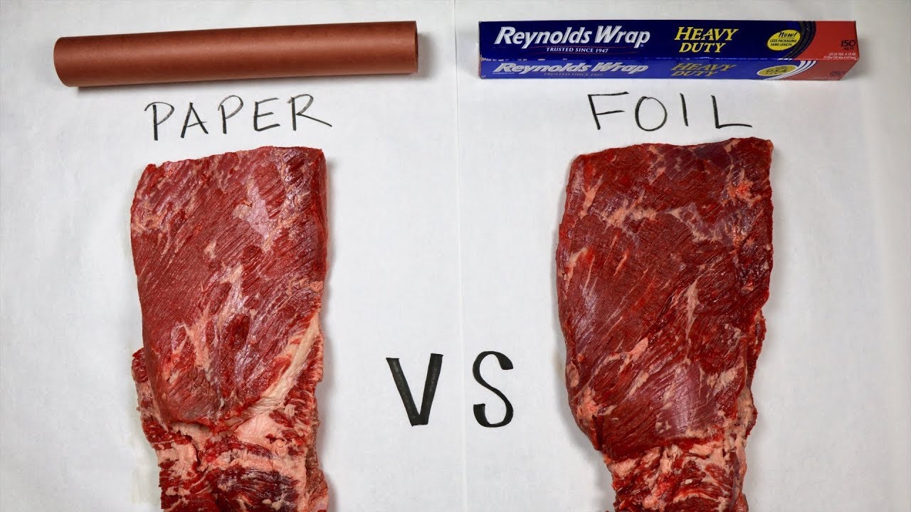 Which is better foil or butcher paper?