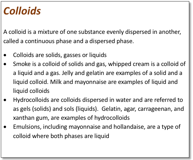 Which of the following is another method of thickening sauces?