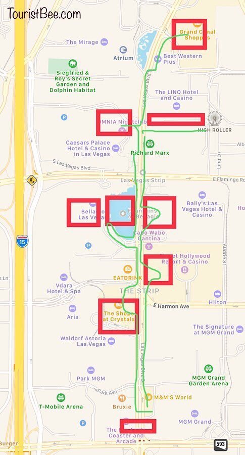 Which side of Las Vegas Strip is better?