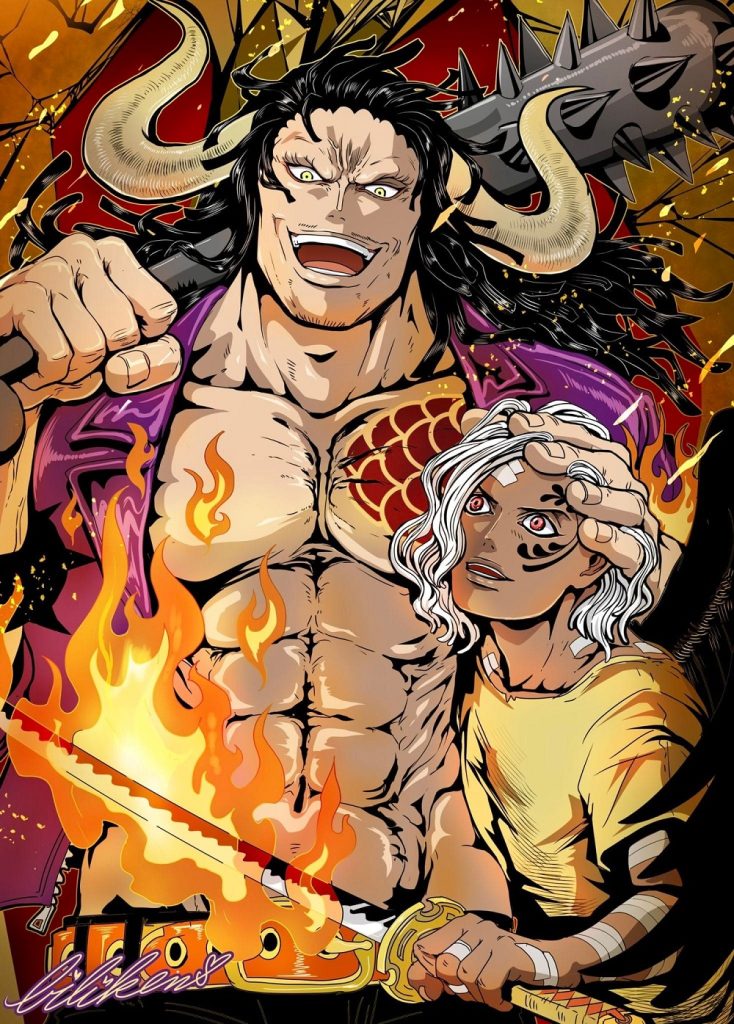 Who is Kaido's right hand man?