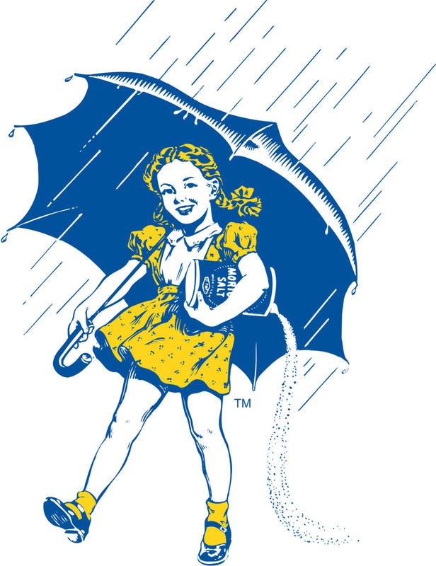Who is the girl on the Morton Salt box?