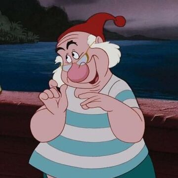 Who was Captain Hook's helper in Peter Pan?
