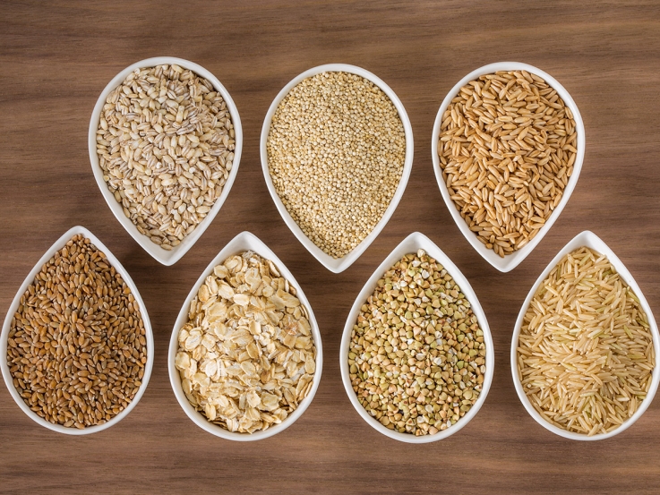 Why are grains good for the heart?