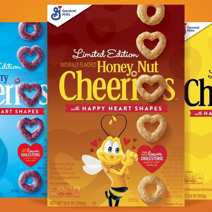Why are the Cheerios Heart Shaped?