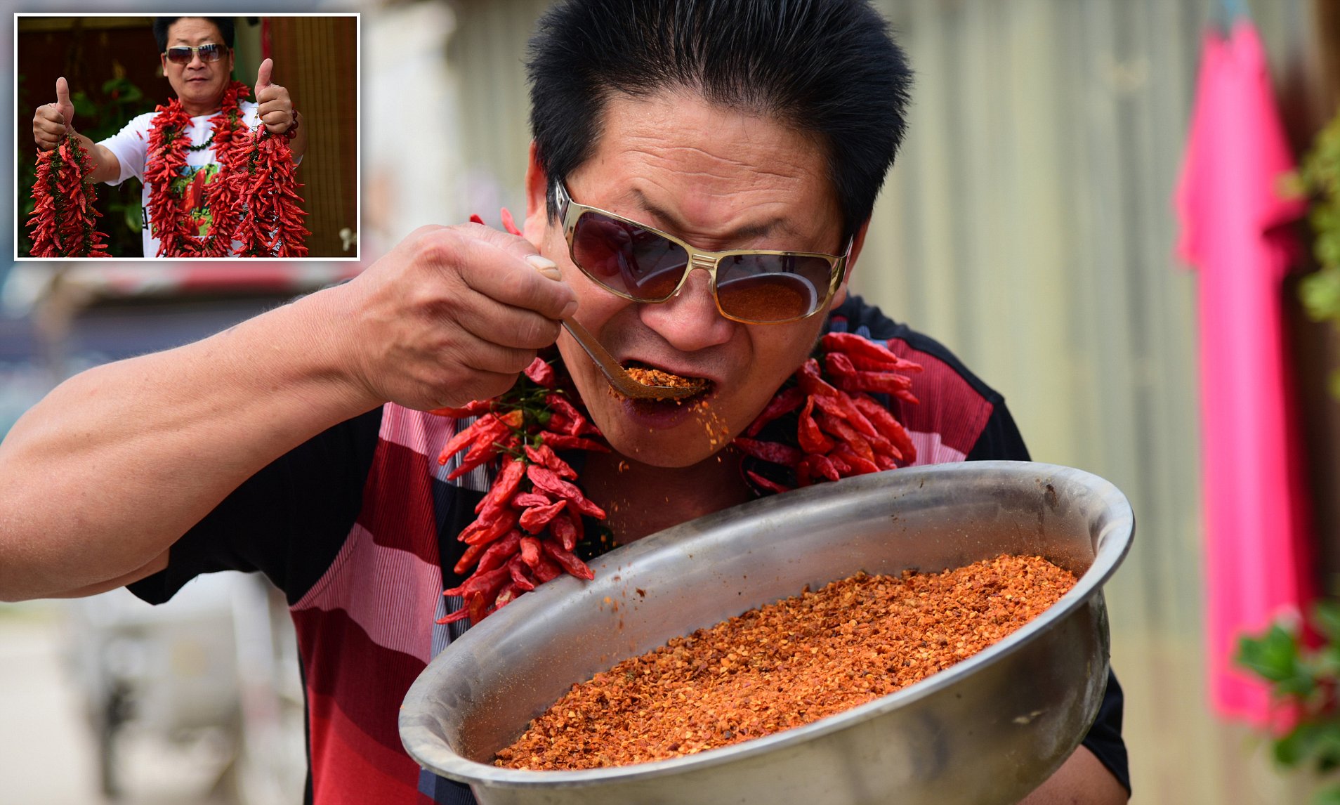 Why do Chinese eat chilli?