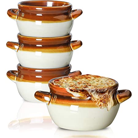 Why do French onion soup bowls have handles?