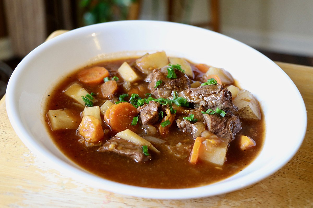 Why do the Irish eat stew?