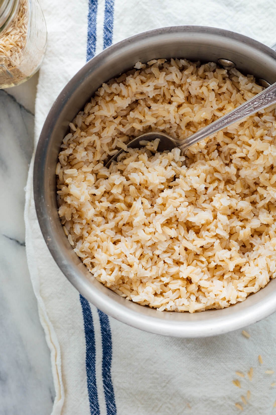 Why do you have to brown rice?