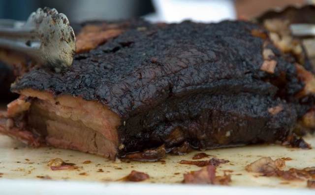 Why does brisket turn black?