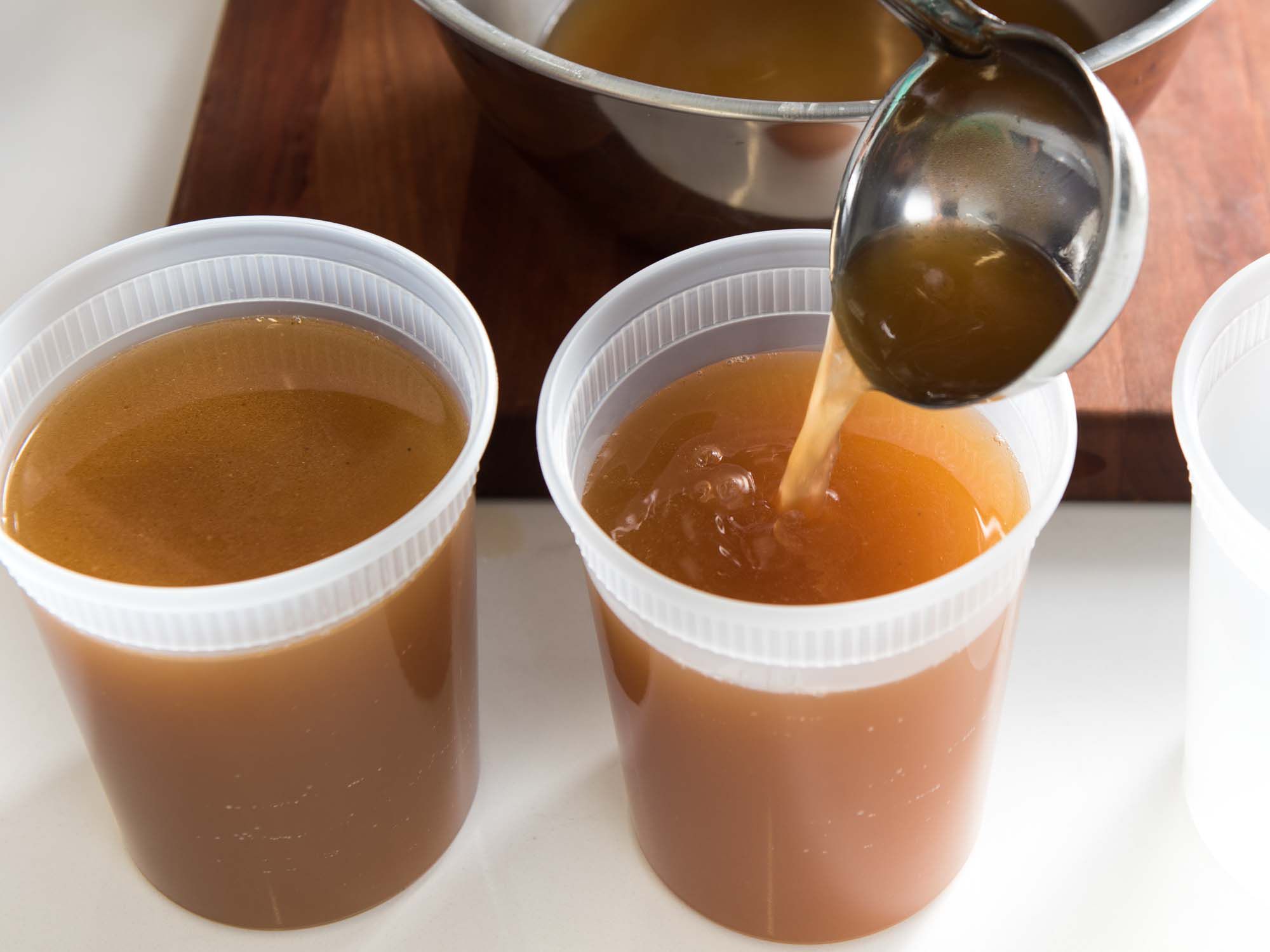 Why is my chicken stock Solid?