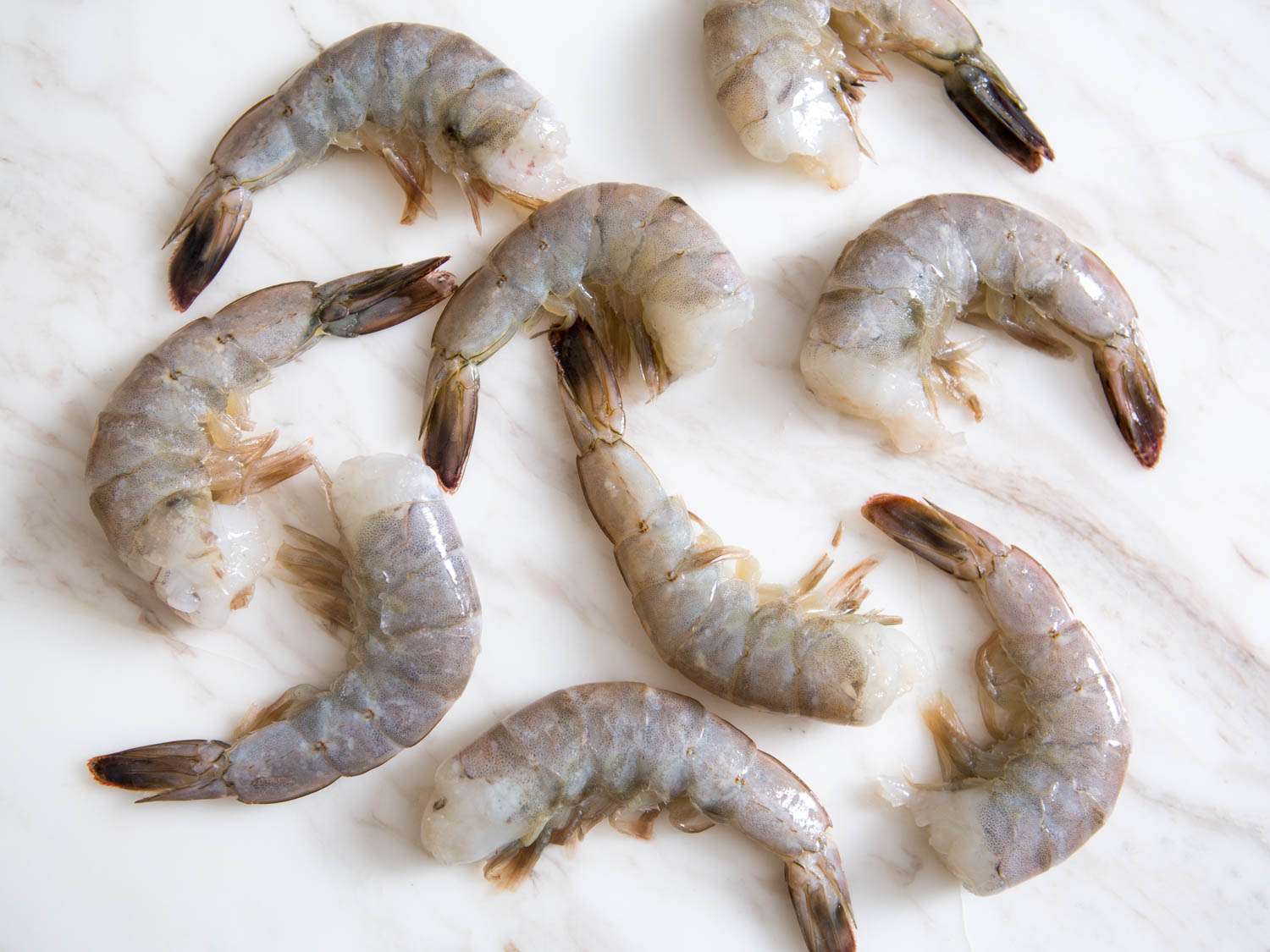 Why is my raw shrimp grey?