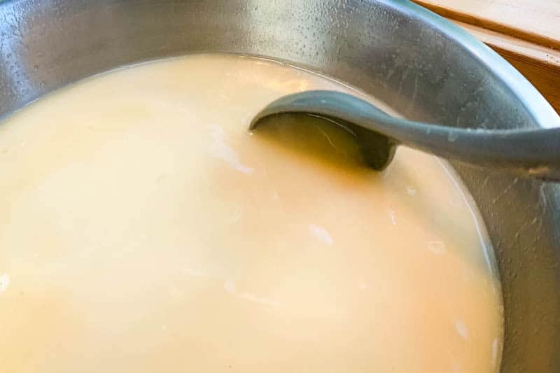 Why is tonkotsu broth white?