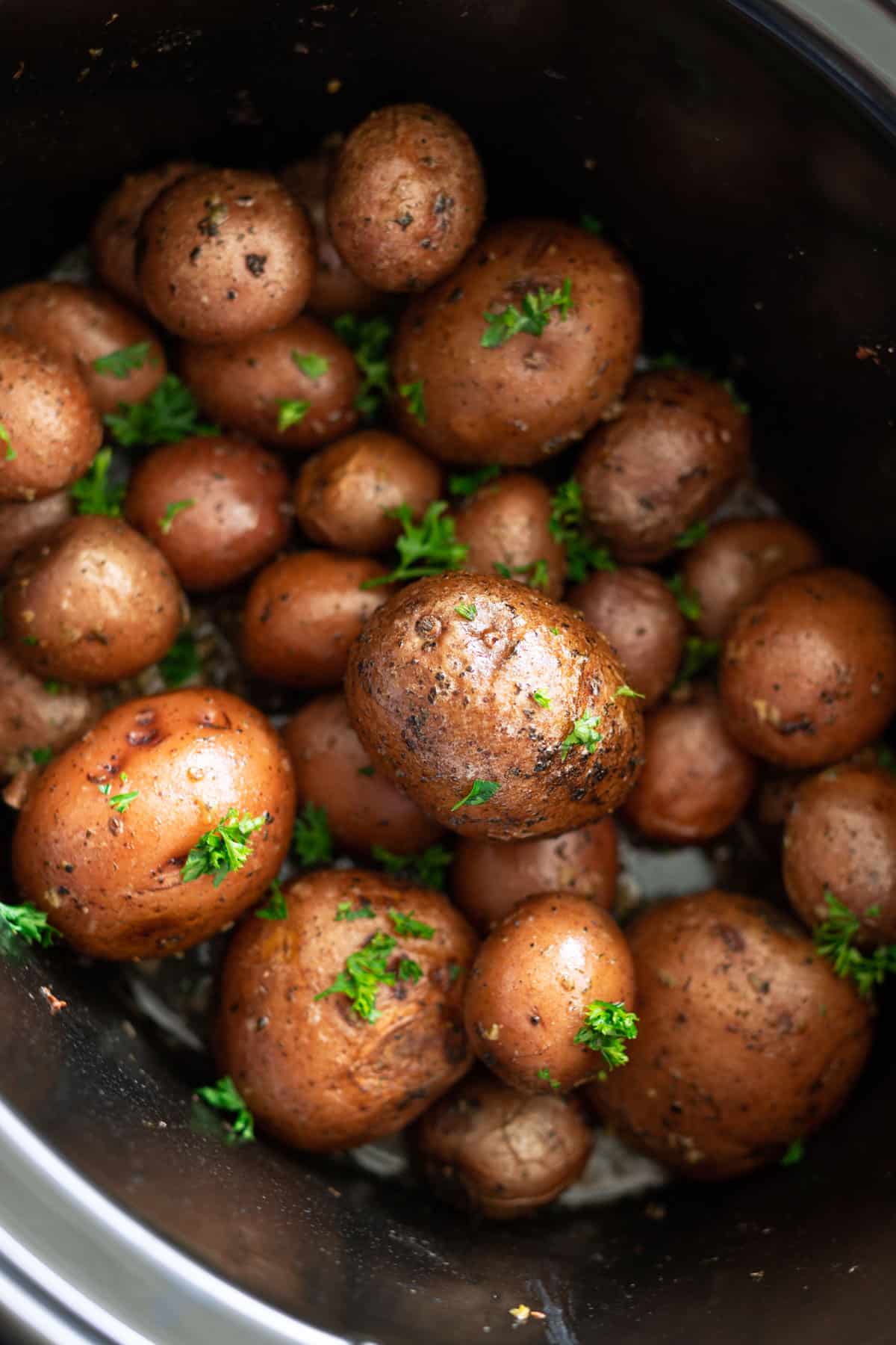Will potatoes get mushy in crock pot?
